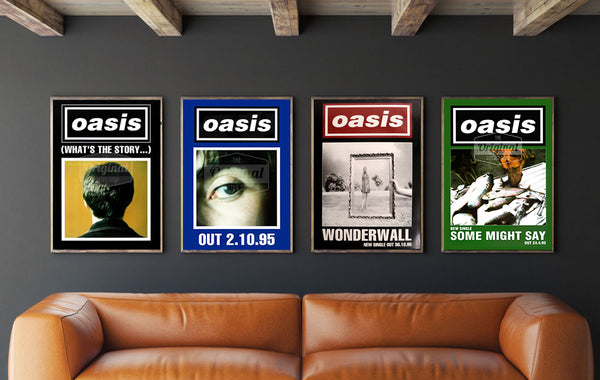 Oasis posters - Collectors set – Original Poster Shop