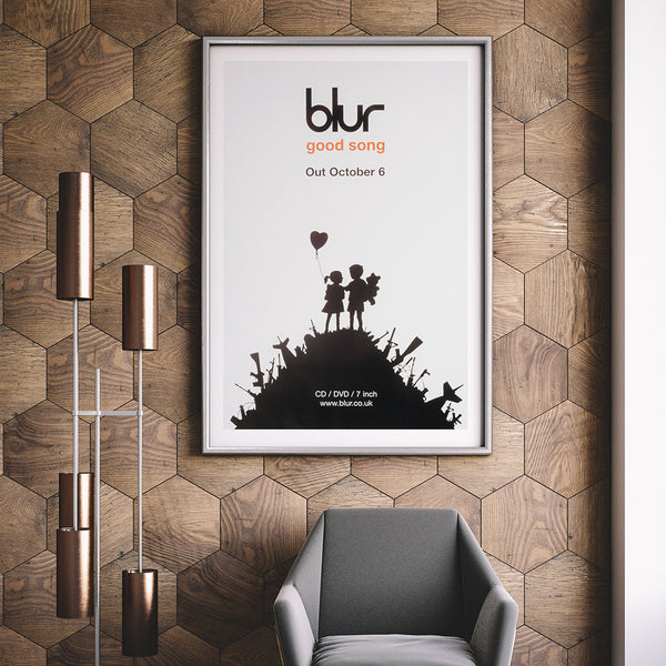 Blur posters - Good Song - Rare -Original Blur poster – Original Poster ...