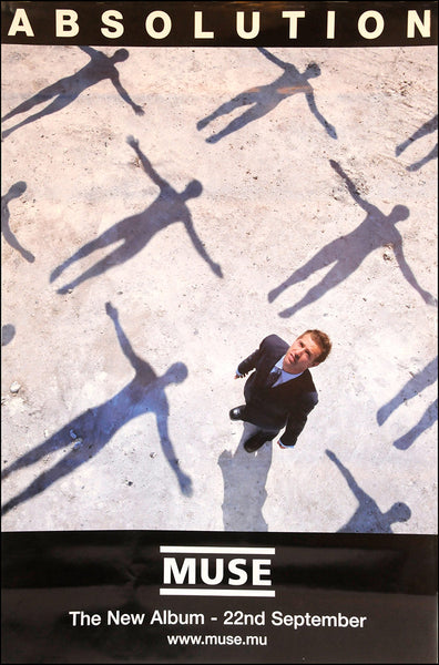 Original Muse poster for Absolution album – Original Poster Shop