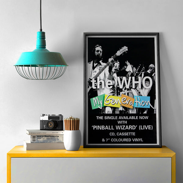 The Who poster - My Generation – Original Poster Shop