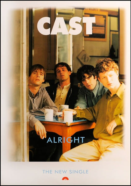 Original Cast poster for the Alright single – Original Poster Shop