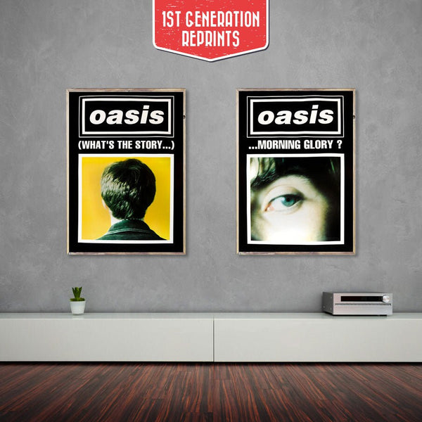 Oasis posters - What's the story morning glory 1st gen reprint set ...