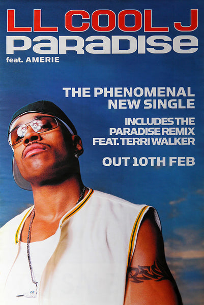 LL Cool J poster – Paradise – Original Poster Shop