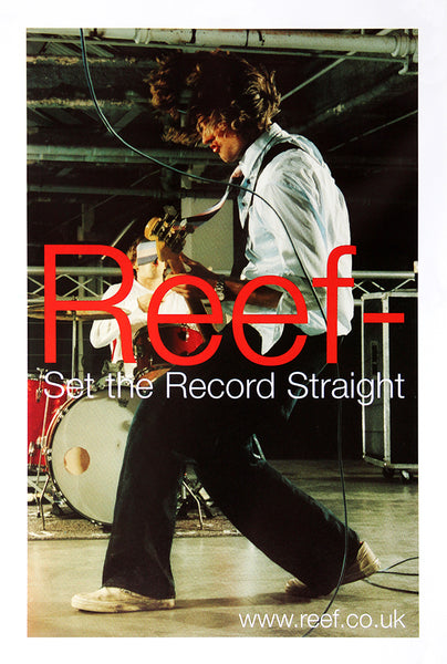 Reef poster - Set the record straight – Original Poster Shop