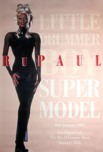 RuPaul poster - Super Model – Original Poster Shop